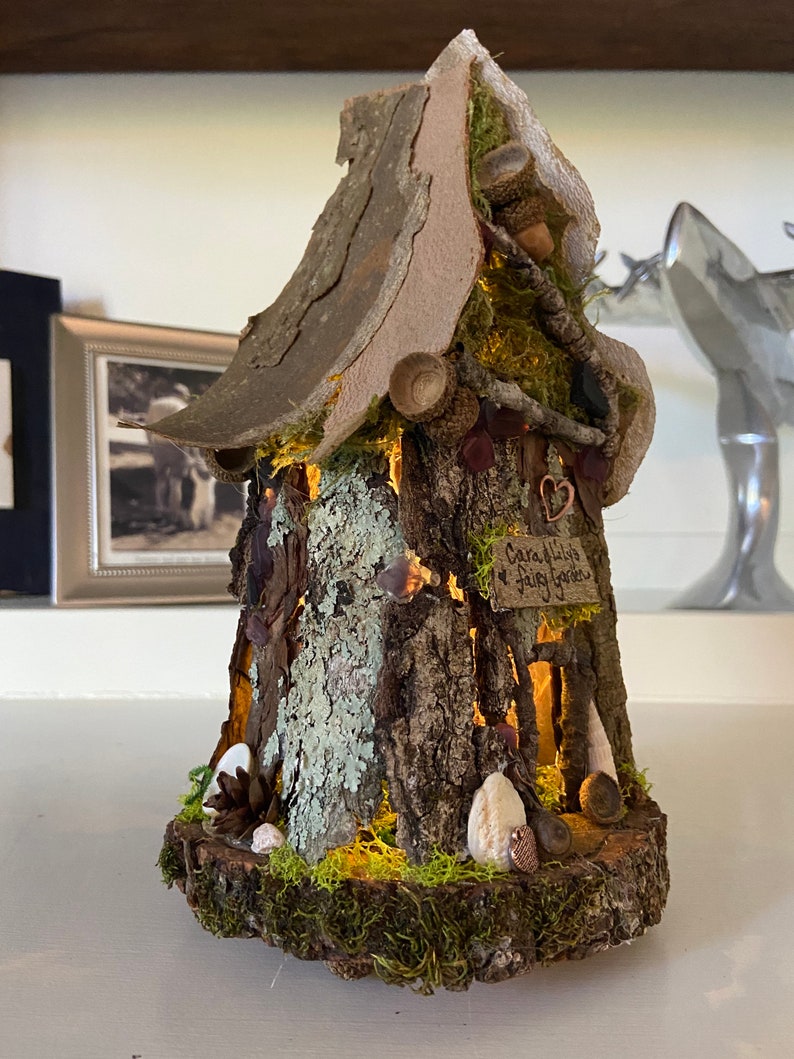Mini Fairy House Handmade Fairy House Personalized Gift - Etsy