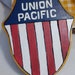 Patriotic Union Pacific Railroad Shield Painted on Wood - Etsy