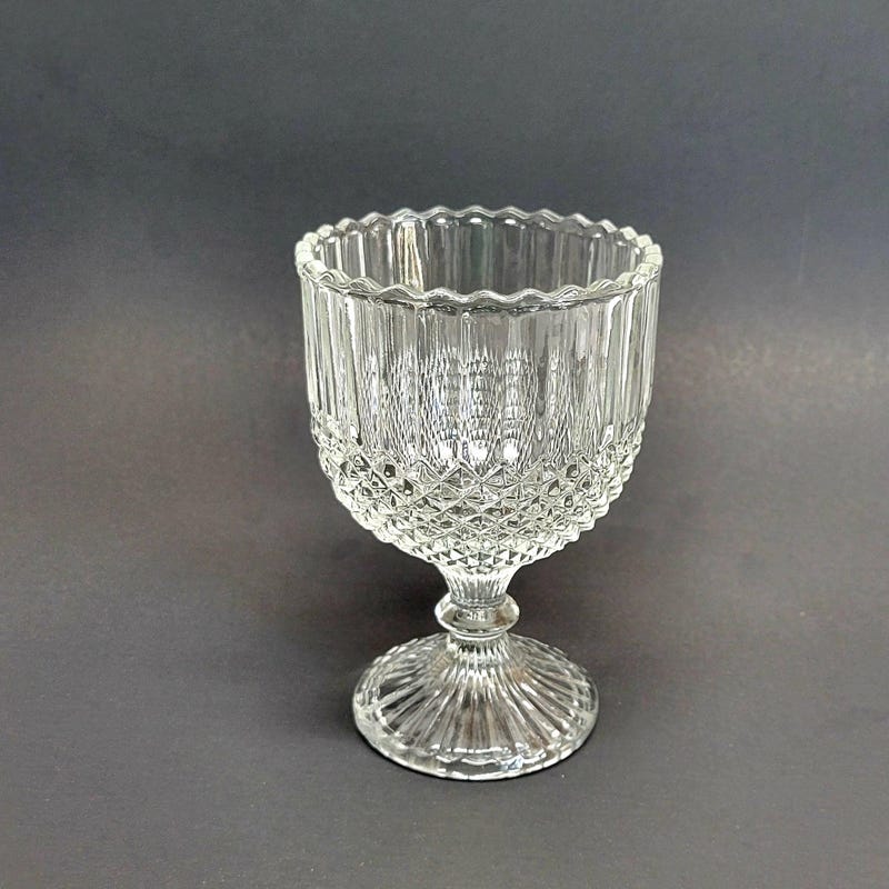 Small Heavy Glass Vases - Etsy