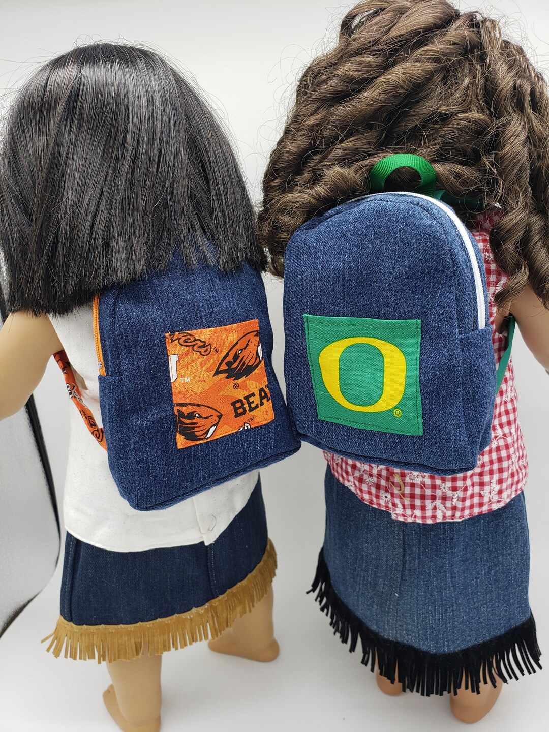 Doll Backpack Choose From Oregon State Beavers or University of Oregon ...