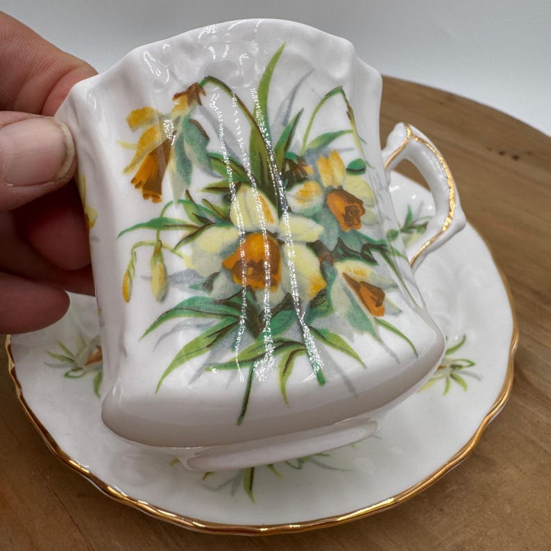 Hammersley Teacup and Saucer, Narcissus and Daffodil Coffee / Tea Cup ...
