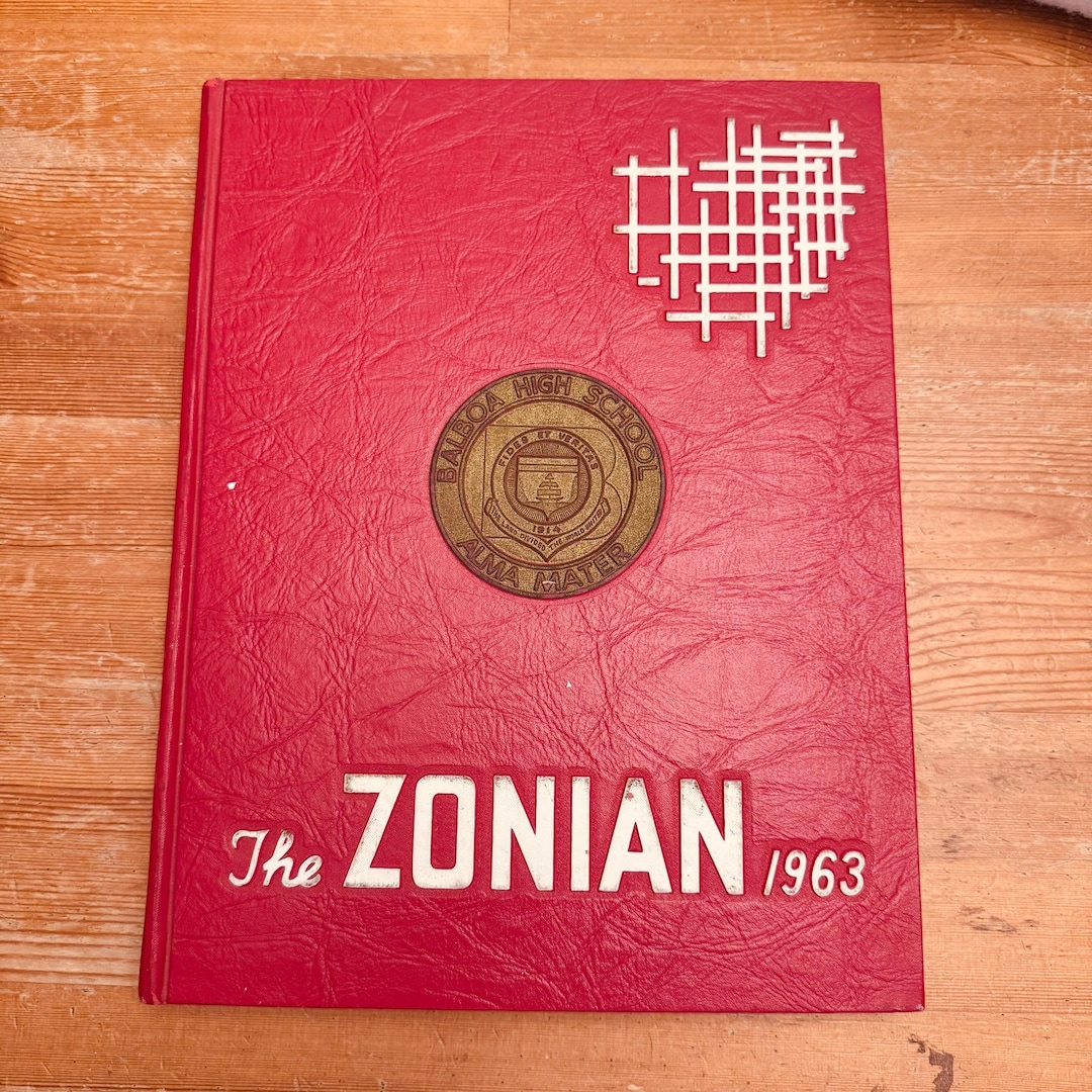 The Zonian Balboa High School Yearbook Panama 1963 - Etsy