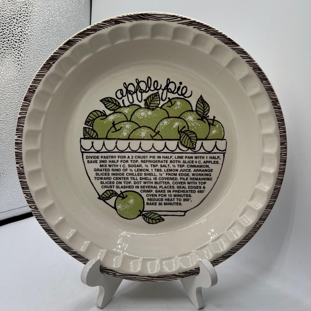 Country Harvest Pie Plates