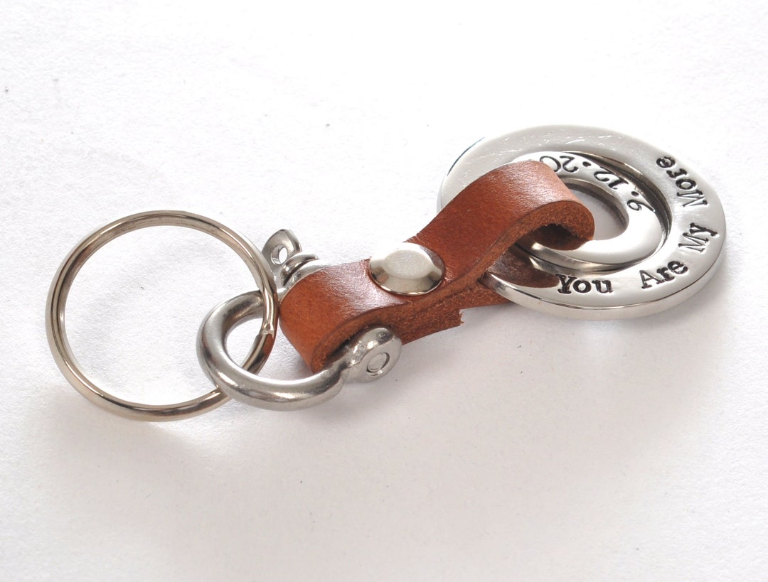 Keychain for Men,custom Fathers Day,keychain for Men,keychain for Him ...