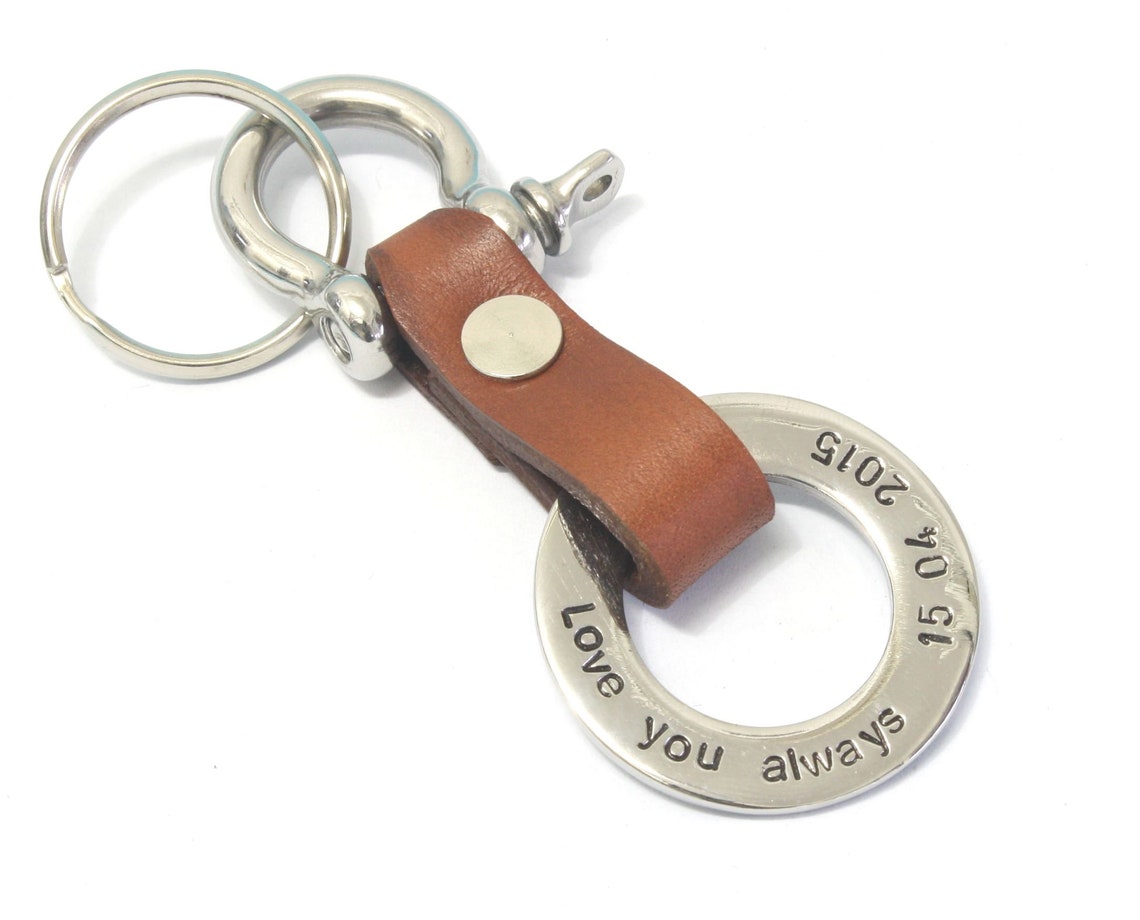 Personalized Keychain for Menpersonalized Keychaincustom - Etsy