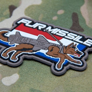 Fur Missile PVC Patch - Etsy
