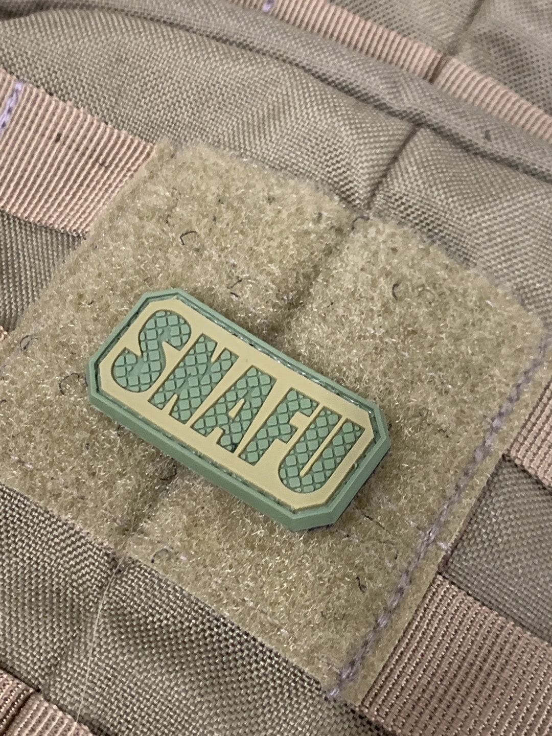 SNAFU PVC Morale Patch - Etsy