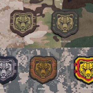 Industrial Bear - (PVC) Morale Patch - Etsy