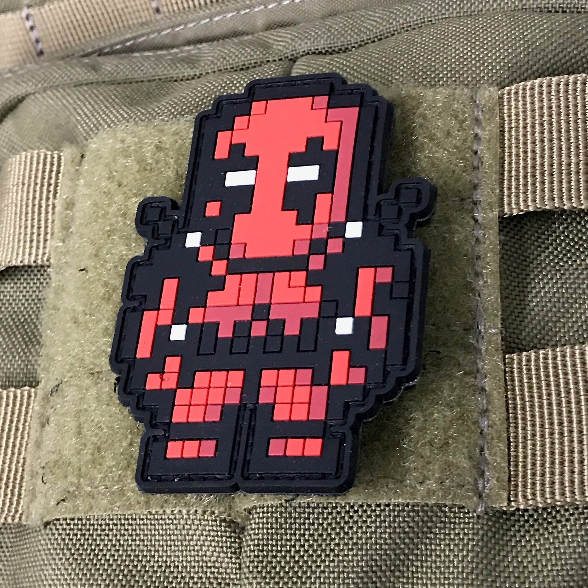 Deadpool 8 Bit PVC Patch | Etsy