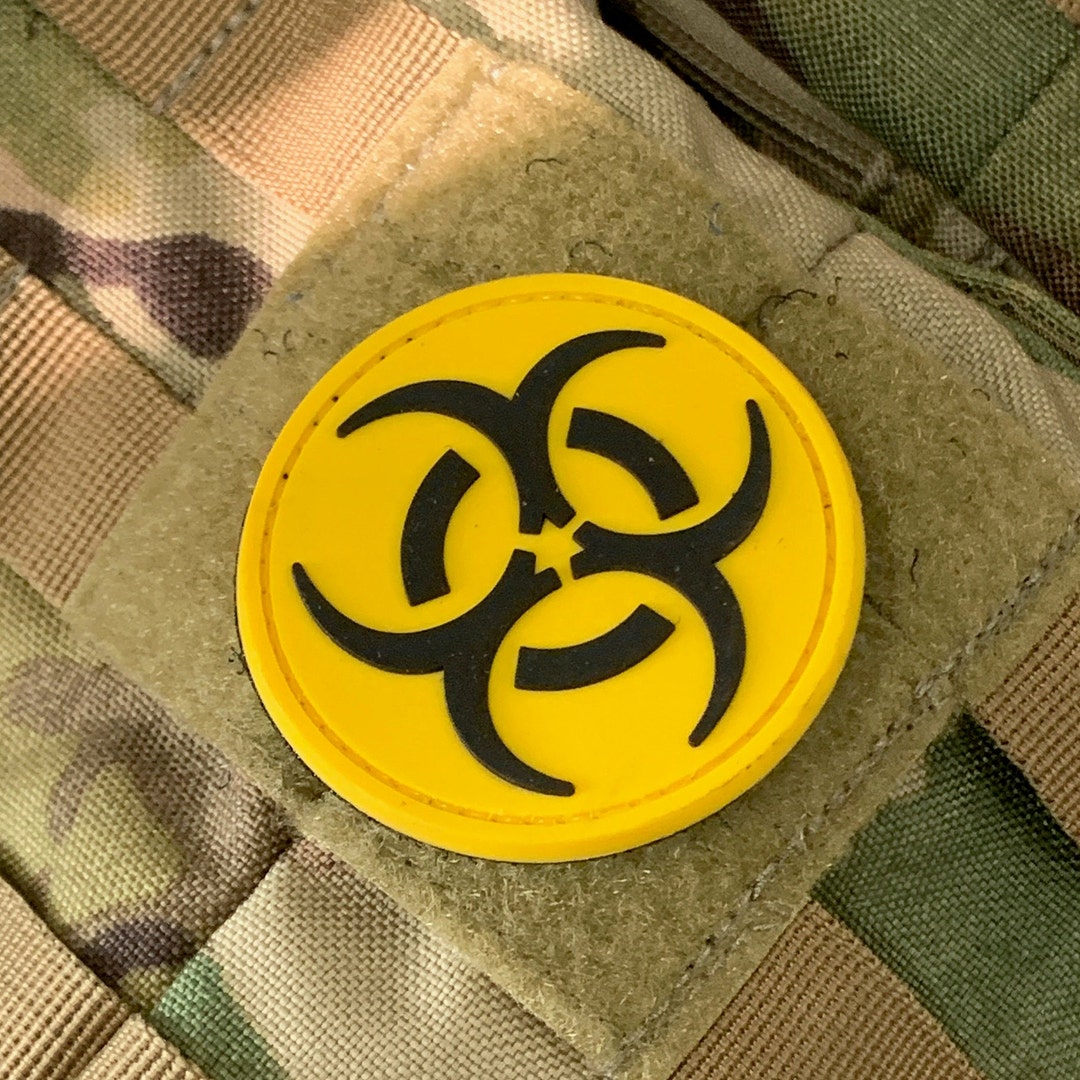 Biohazard Symbol - (PVC) Morale Patch - Etsy