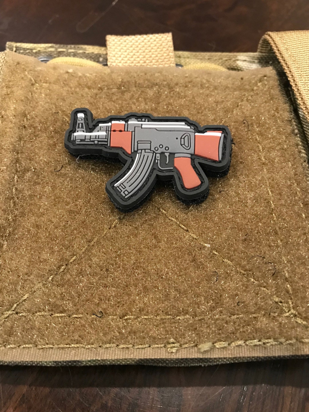 Chibi AK Gun Airsoft Patch, PVC Fun Style (2 Inch, Hook & Loop) - Etsy