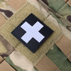 Medic Square Reflective Morale Patch - Etsy