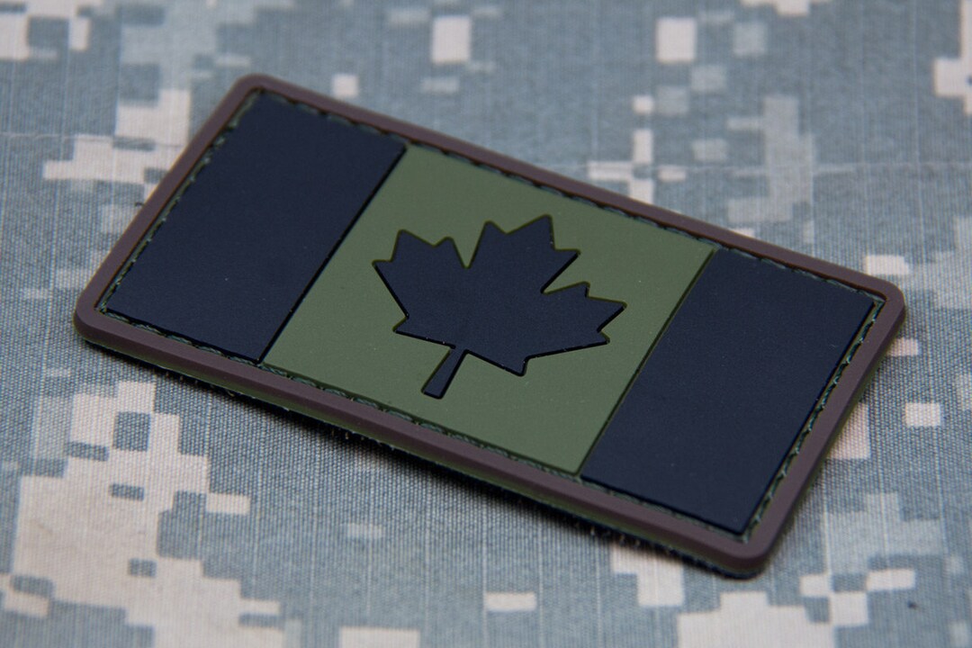 Canadian Flag - (PVC) Morale Patch - Etsy
