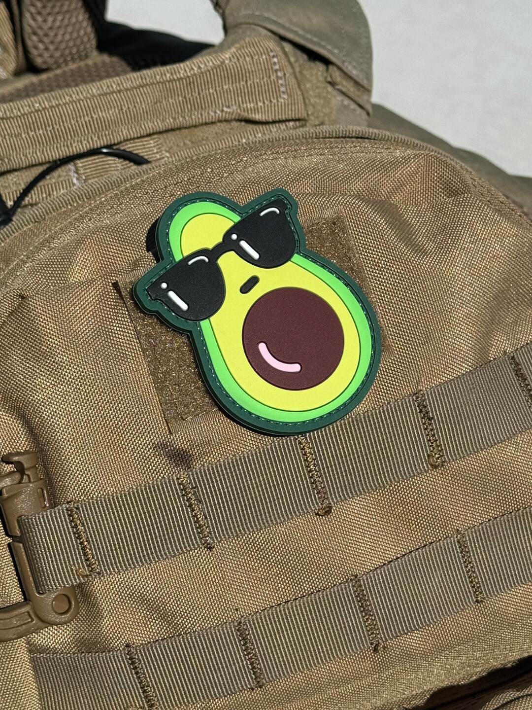 Avocado Morale Patch Sunglasses Design (3 Inch Durable PVC) - Etsy
