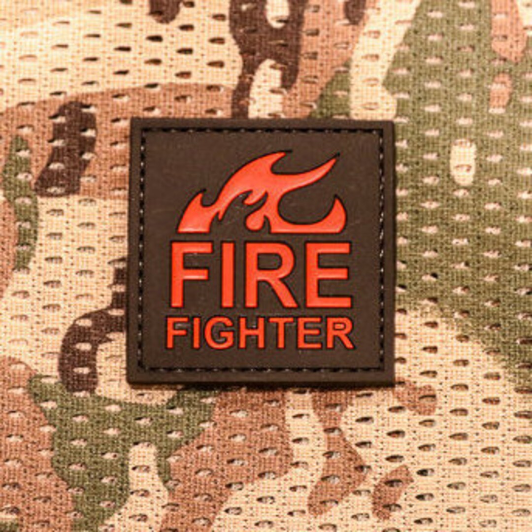 Firefighter Morale Patch: Tactical PVC Design (2 Inch, Hook Backed) - Etsy
