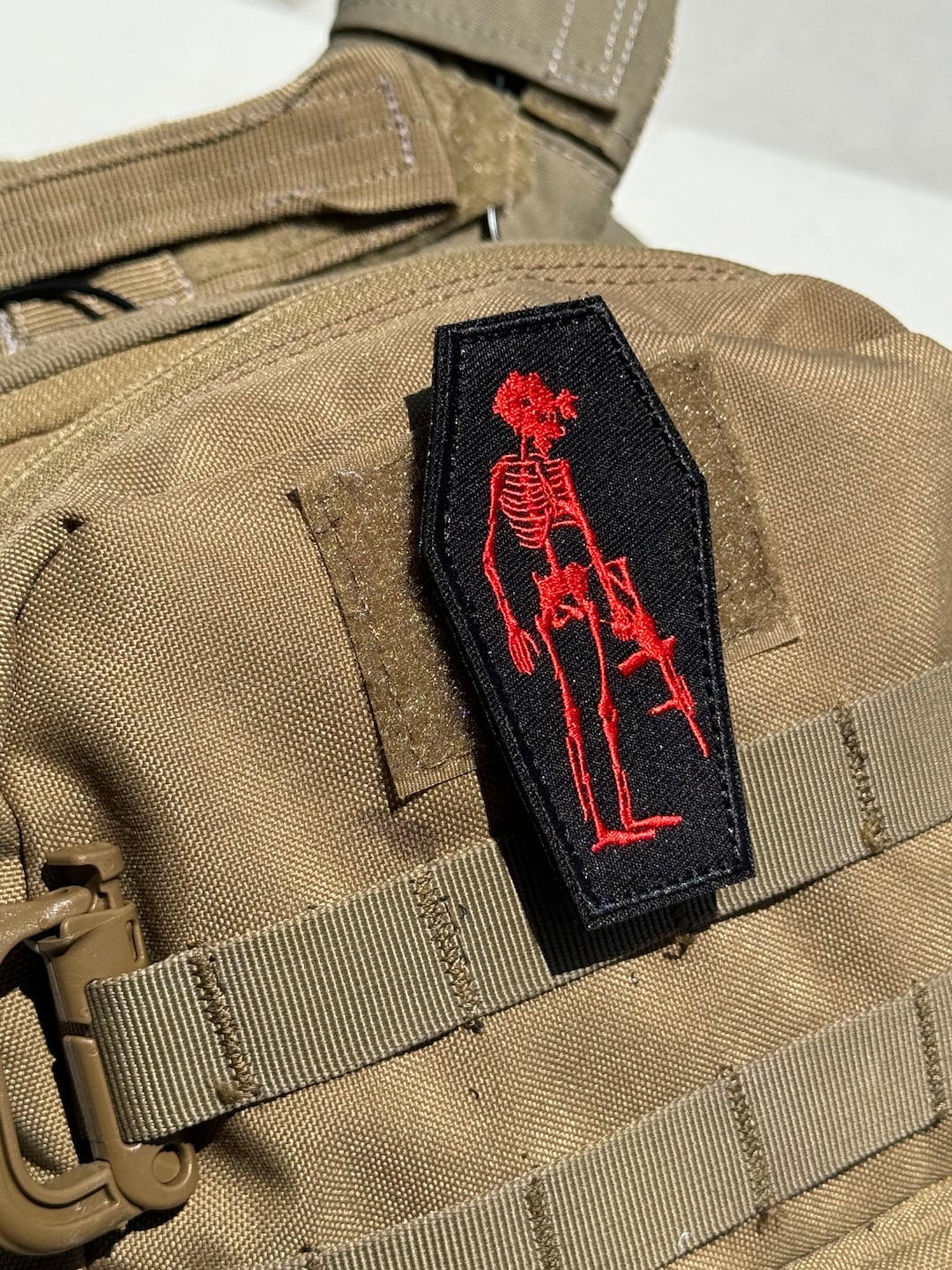Skeleton Operator Morale Patch, Airsoft Gear (3.5" X 1.5") - Etsy