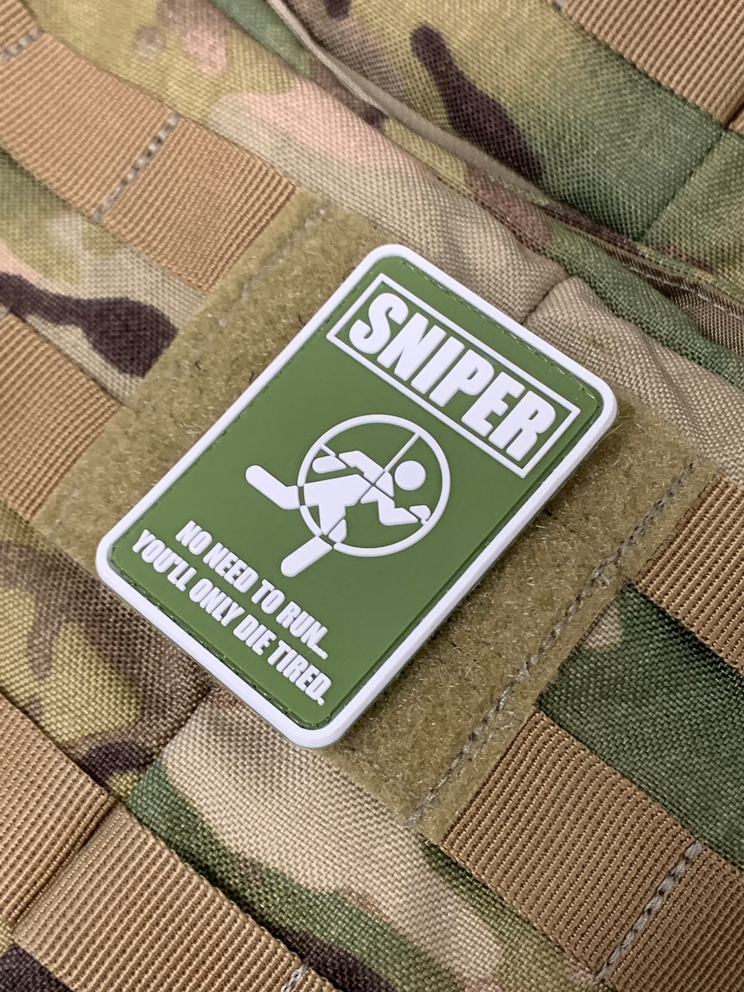 Sniper (PVC) Morale Patch - Etsy