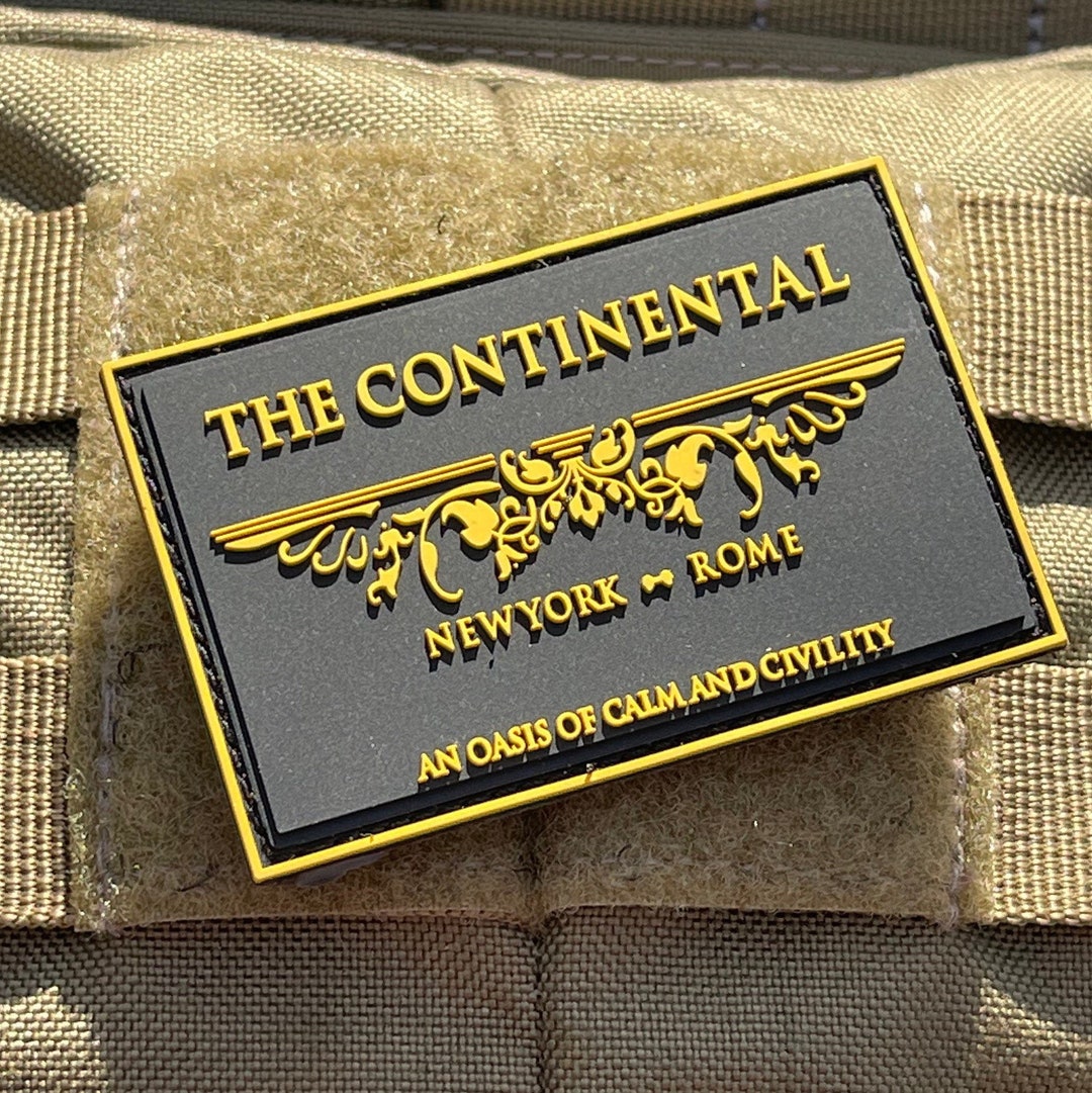The Continental PVC Morale Patch - Etsy