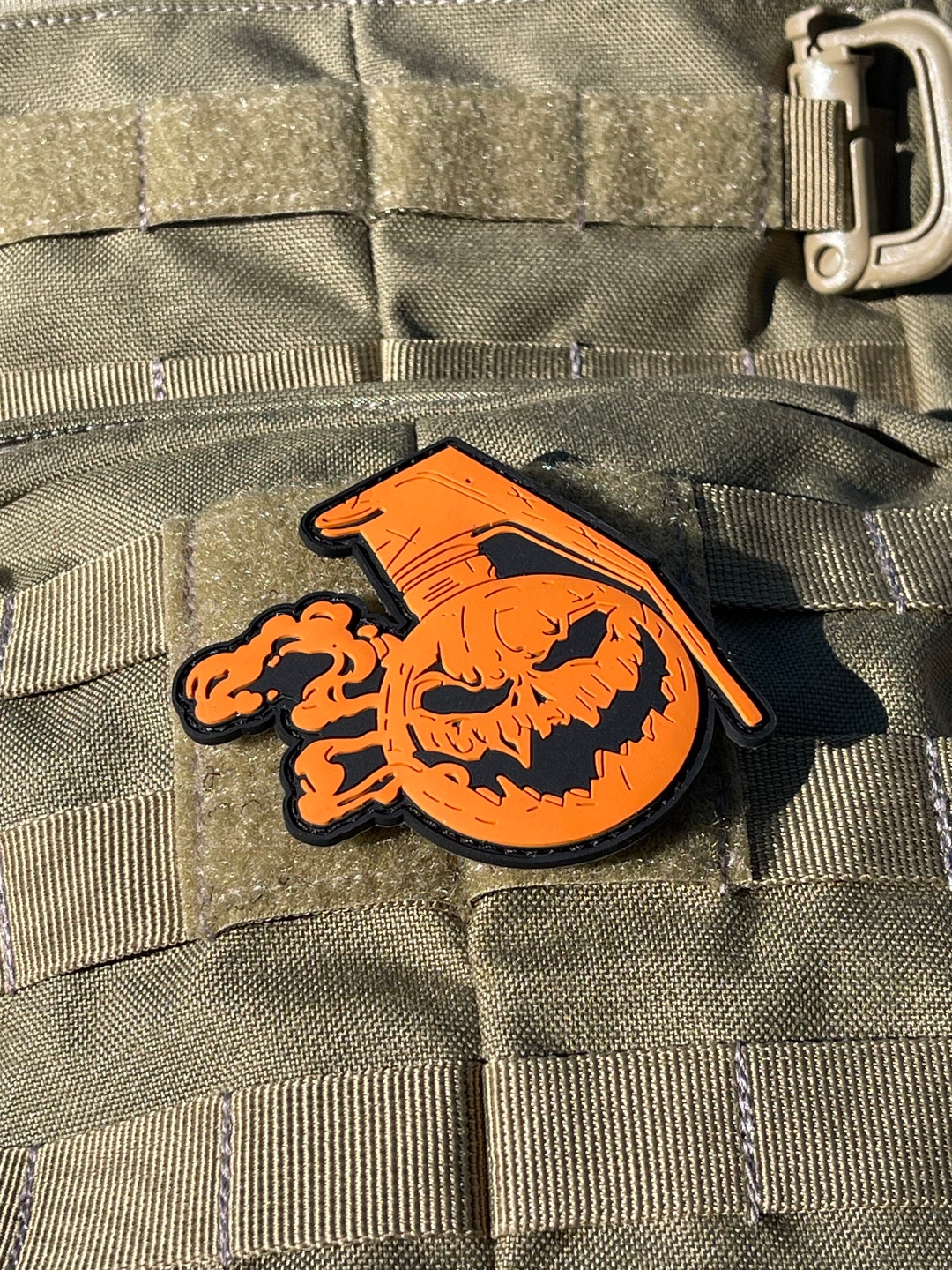 PUMPKIN GRENADE (PVC) Morale Patch - Etsy