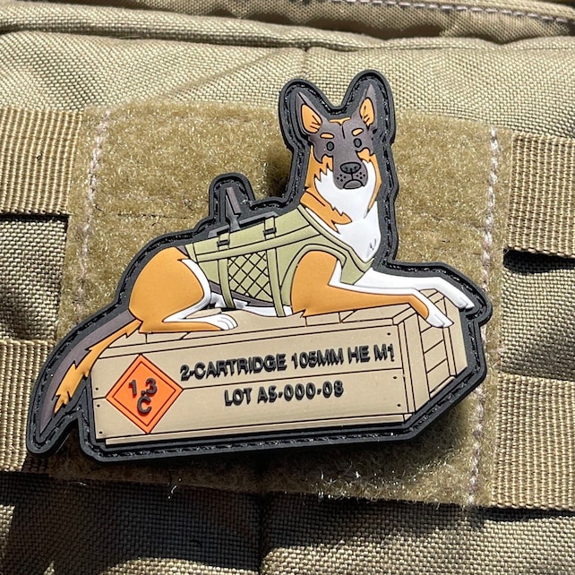 German Shepherd Morale Patch - Etsy
