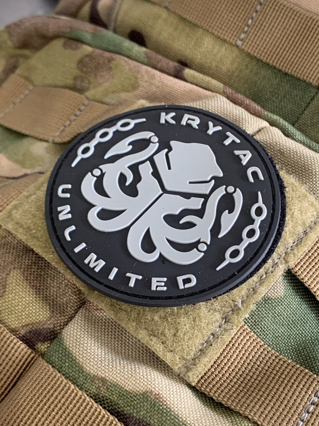 KRYTAC (PVC) Morale Patch - Etsy