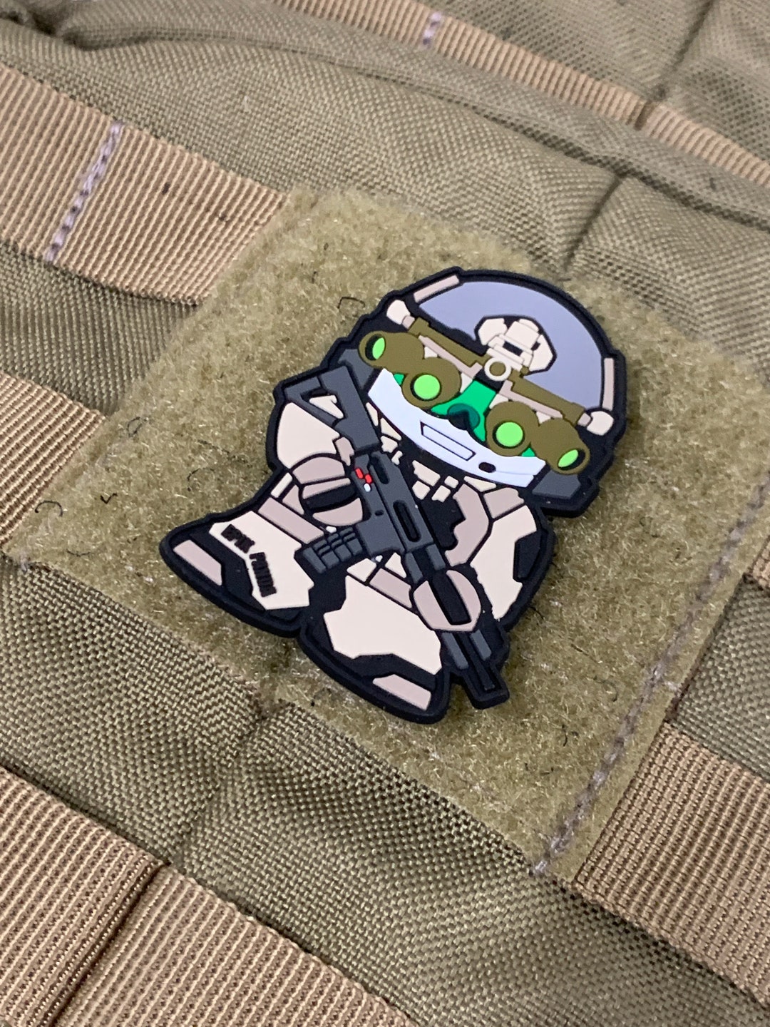 Tactical Panda Patch: Busty Design - Durable PVC With Velcro - Etsy