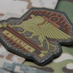 Industrial Griffin (PVC) Patch - Etsy