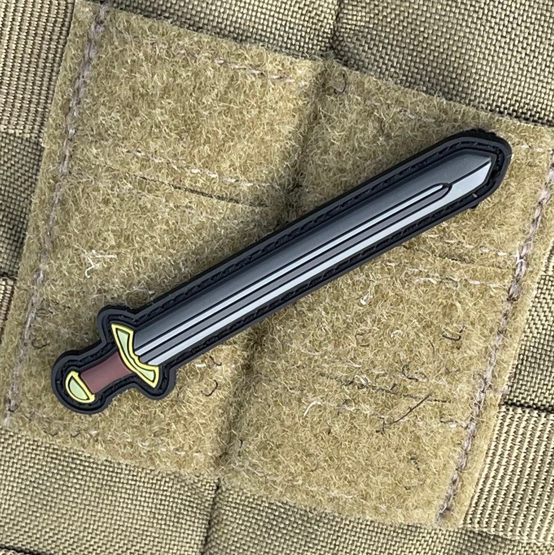 Mini Weapon: Sword - (PVC) Morale Patch - Etsy