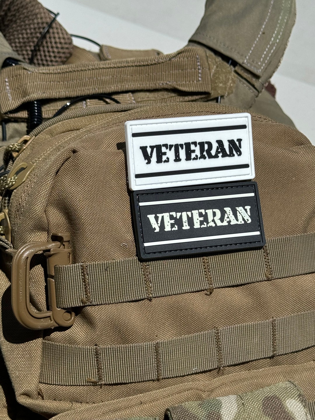 Veteran Large Tab (PVC) Morale Patch - Etsy