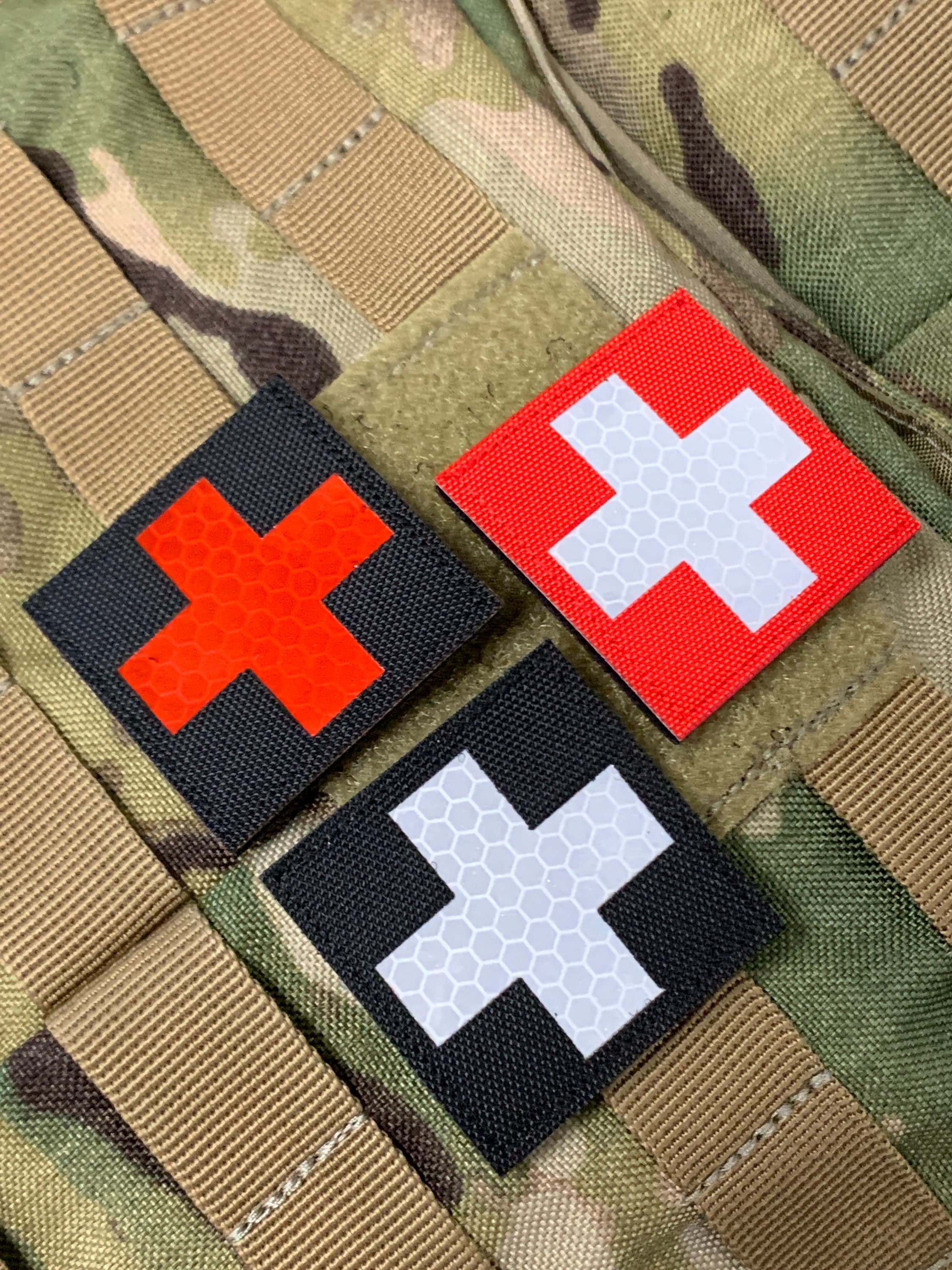 Medic Square Reflective Morale Patch - Etsy