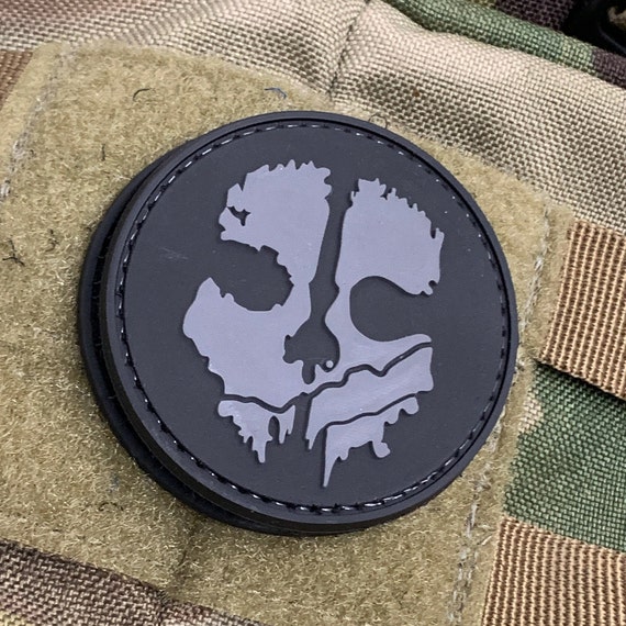 Airsoft Ghost Patches