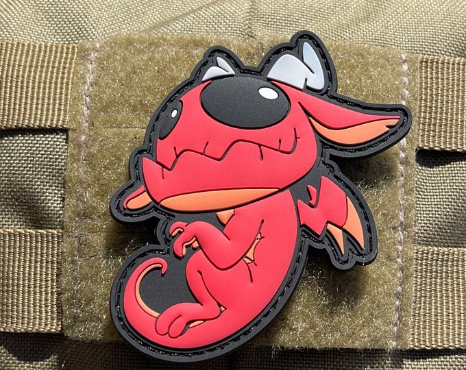 Baby Dragon PVC Morale Patch - Etsy