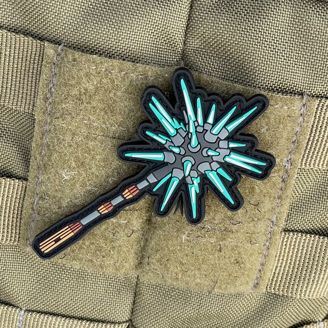Mini Weapon: Morningstar PVC Morale Patch - Etsy