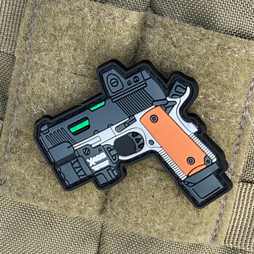 Mini Gun 1911/light PVC Morale Patch - Etsy