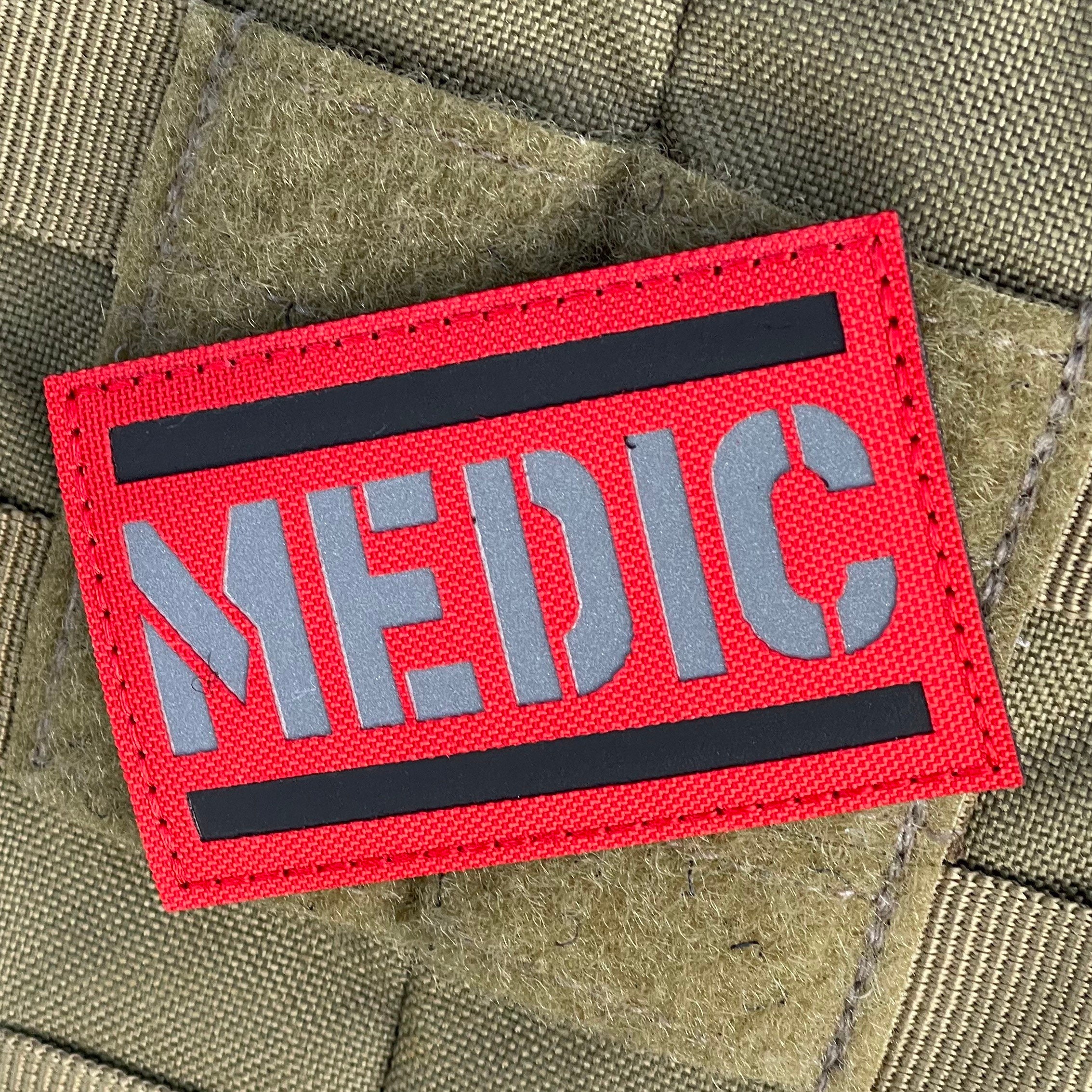Medic Reflective Morale Patch - Etsy
