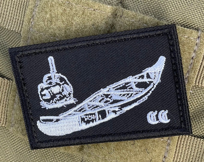 Morale Patch: Military Style Nylon - Hook Backing, 3x2 Inch - Etsy