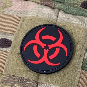 Biohazard Symbol - (PVC) Morale Patch - Etsy