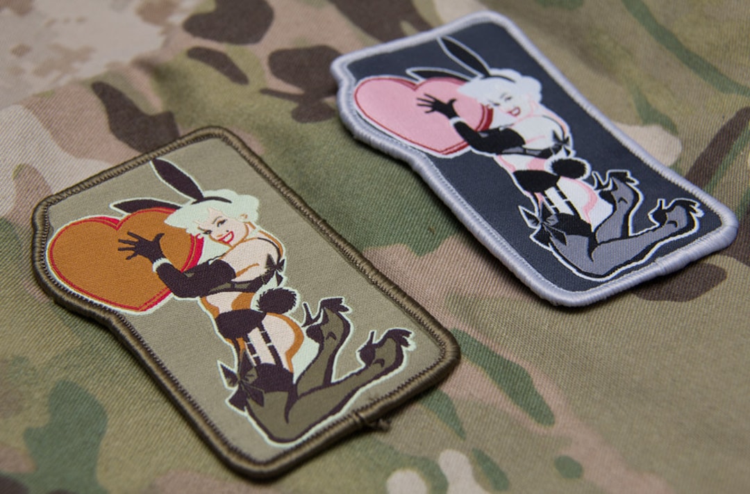 Love Bunny - Embroidered Morale Patch - Etsy