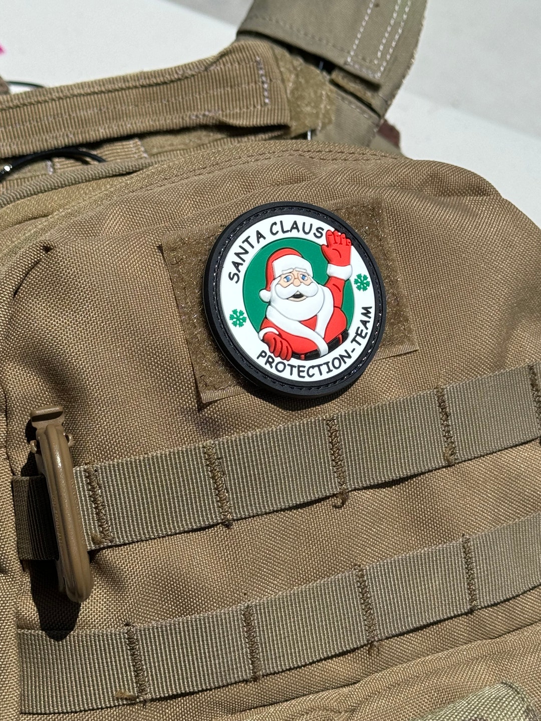 Santa Claus Protection Team (PVC) Morale Patch - Etsy