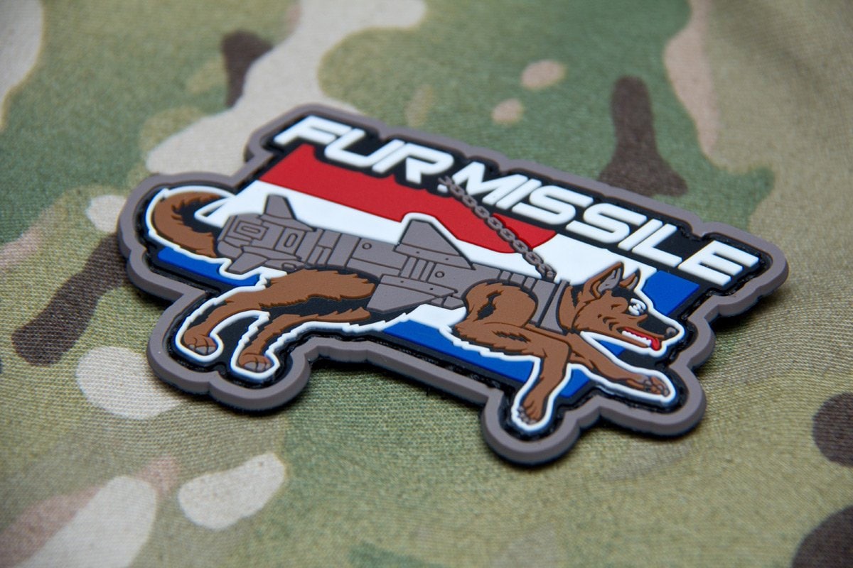 Morale Patch: Funny Fur Missile Design - PVC With Hook Back - Etsy