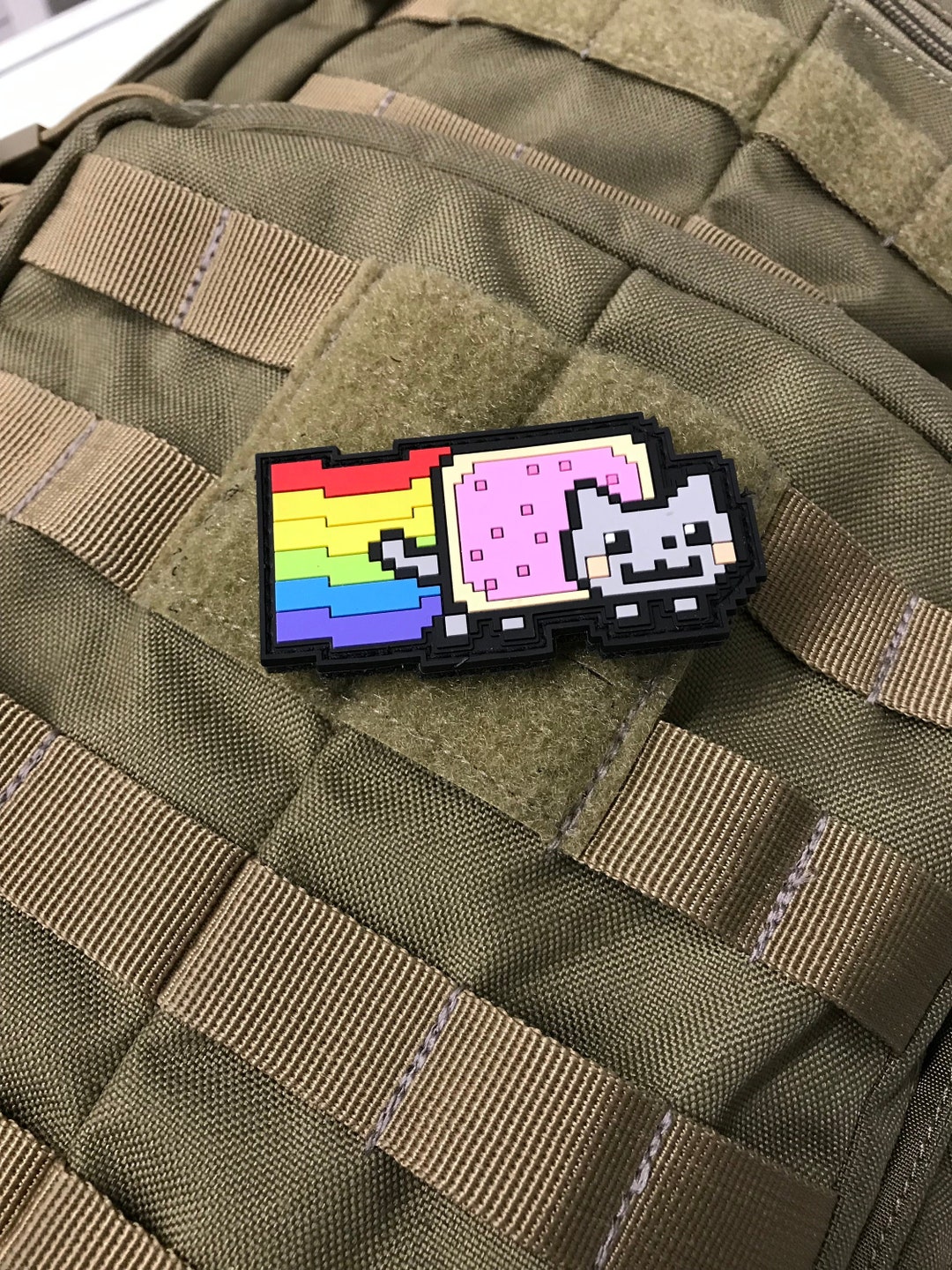 Nyan Cat 8 Bit PVC Morale Patch - Etsy
