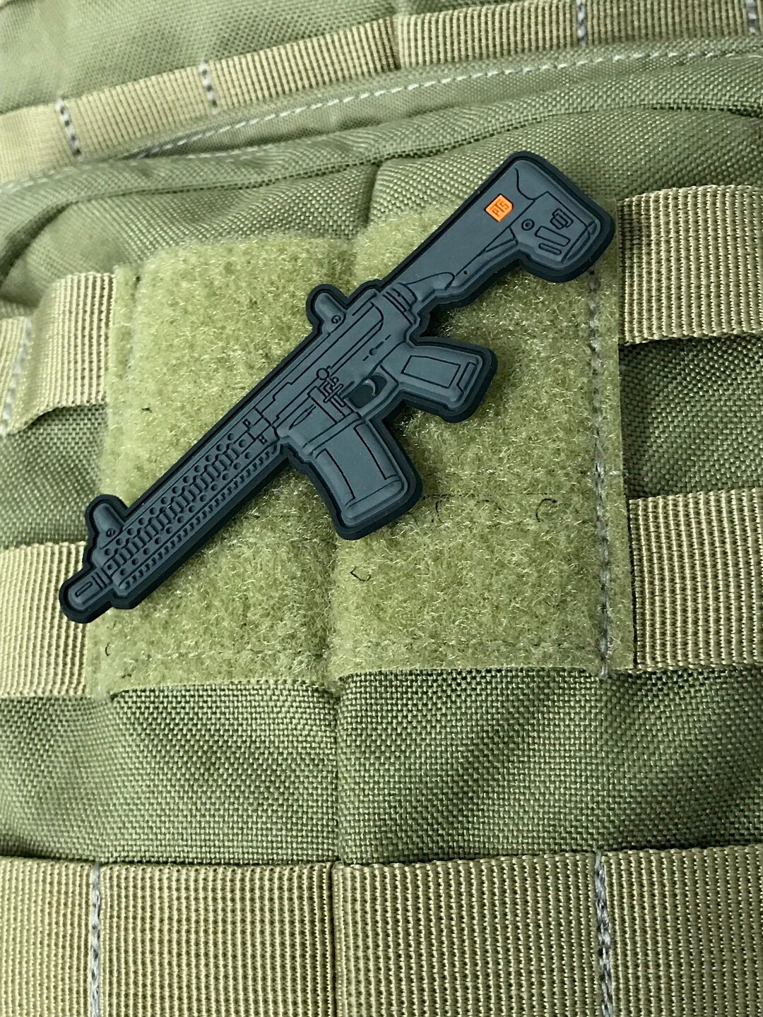 Airsoft PVC Patch: PTS CM4 Design, Rubber Hook Backing - Etsy