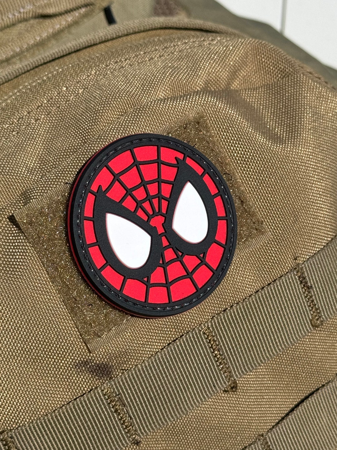 Spiderman's Eyes (PVC) Morale Patch - Etsy