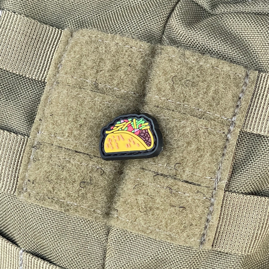 Taco Ranger Morale Patch: Military Humor (PVC Rubber, Hook & Loop) - Etsy