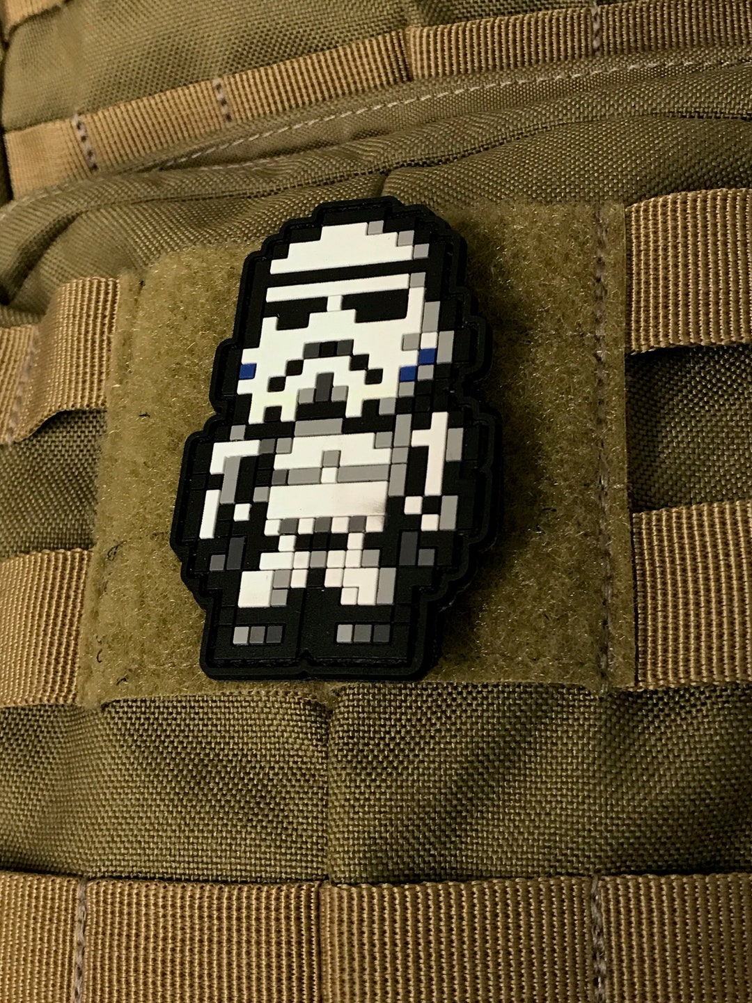 Stormtrooper Patch: 8 Bit Retro Style PVC Rubber - Etsy