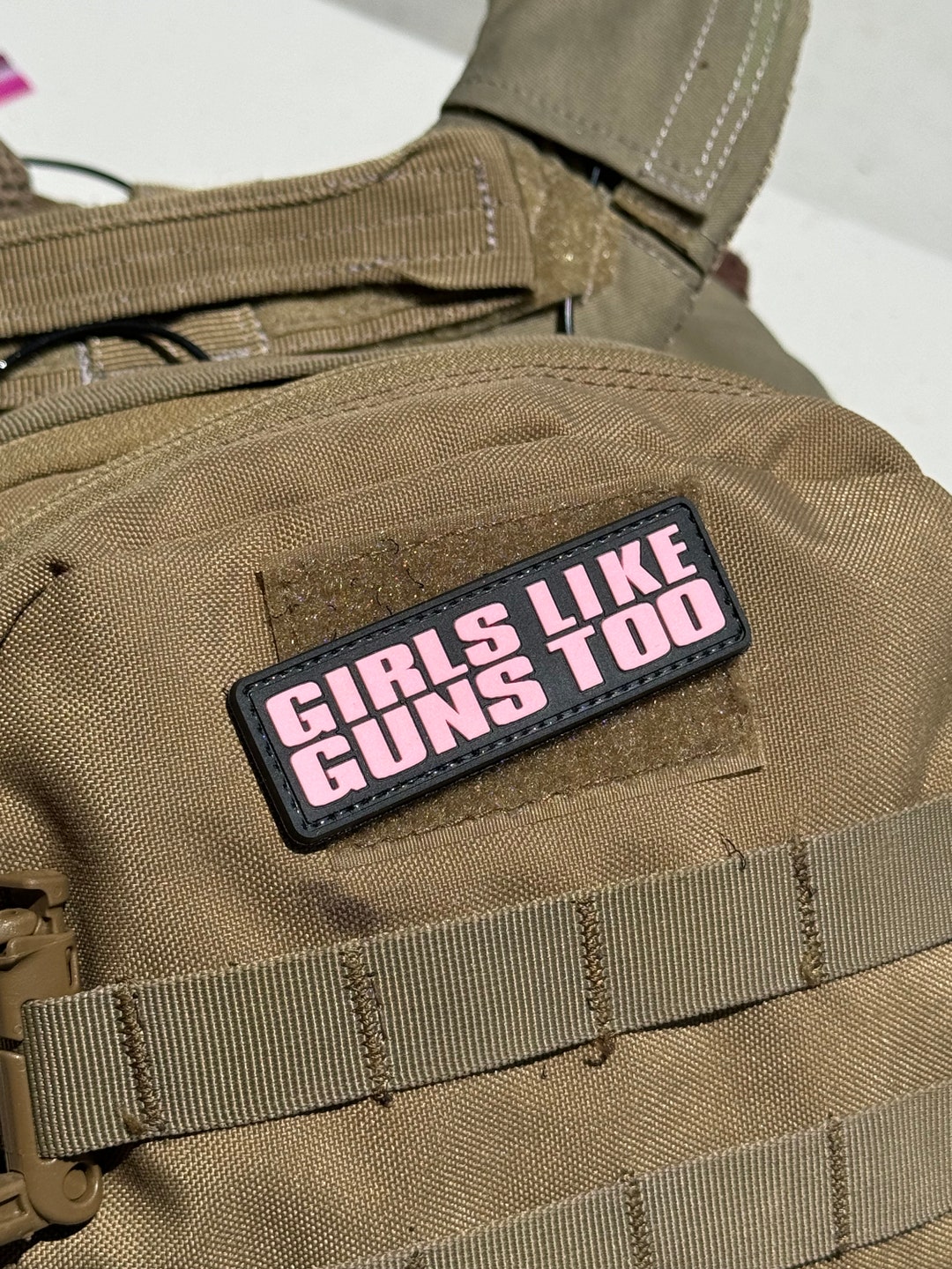 Girls Like Guns Too! (PVC) Morale Patch - Etsy