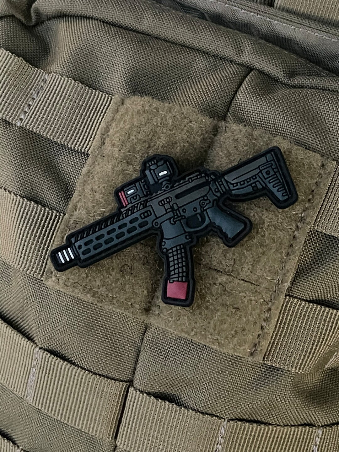 Mini Gun MPX PVC Morale Patch - Etsy