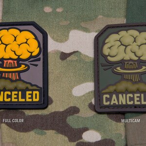 Canceled Nuke (PVC) Patch - Etsy