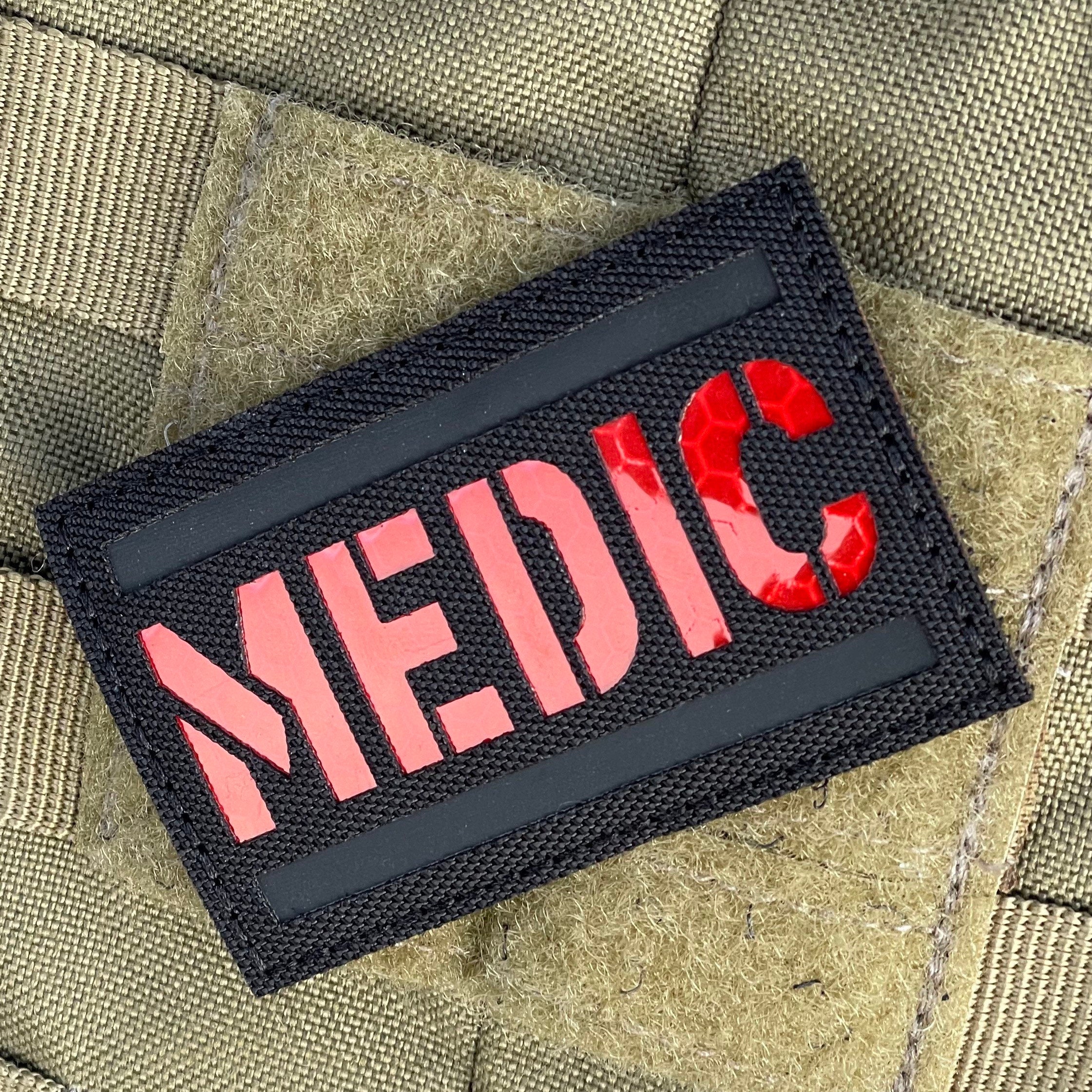 Medic Reflective Morale Patch - Etsy