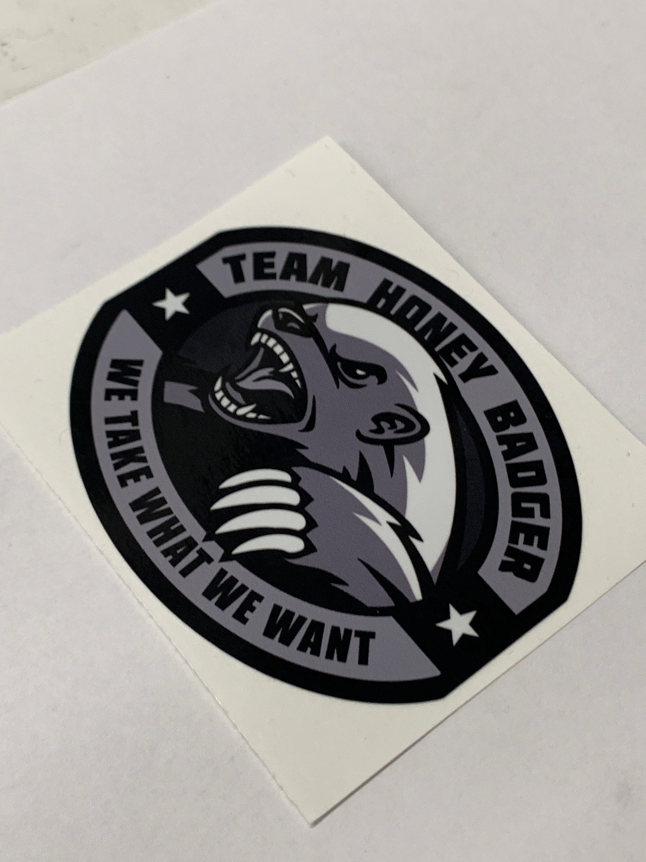 Team Honey Badger Patch
